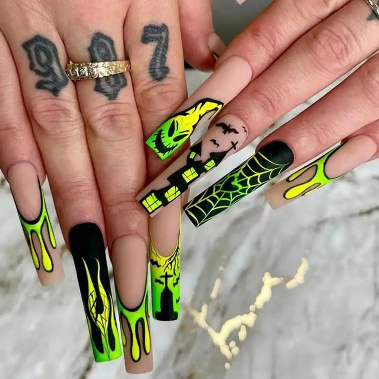 Halloween Press On Nails – Alilinails